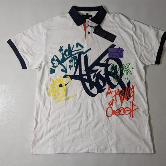 Akoo | Shirts | New Size S Mens Akoo Mens Short Sleeve Polo Shirt ...